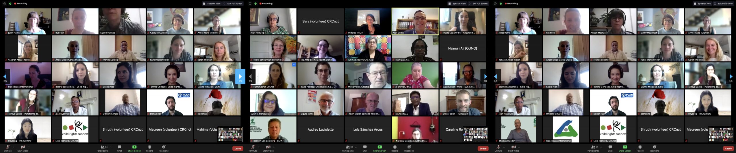 More than 60 children’s rights defenders from around the world gathered ...